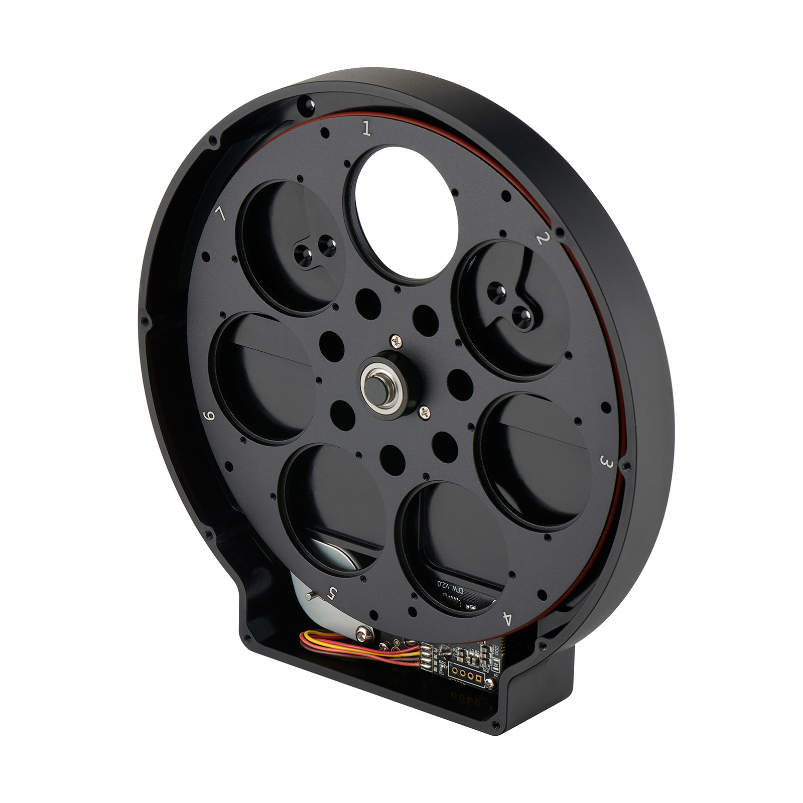 ZWO V2 7x 36mm Electronic Filter Wheel (EFW) | First Light Optics